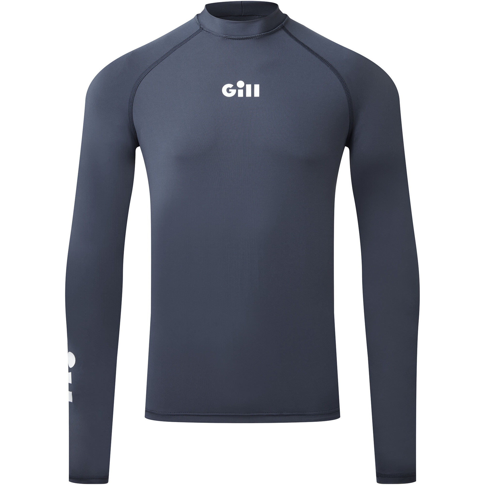 2025 Gill Mens Zenzero Long Sleeve Rash Vest 5109 - Dark Navy - Wetsuits - Rash | Wetsuit Outlet